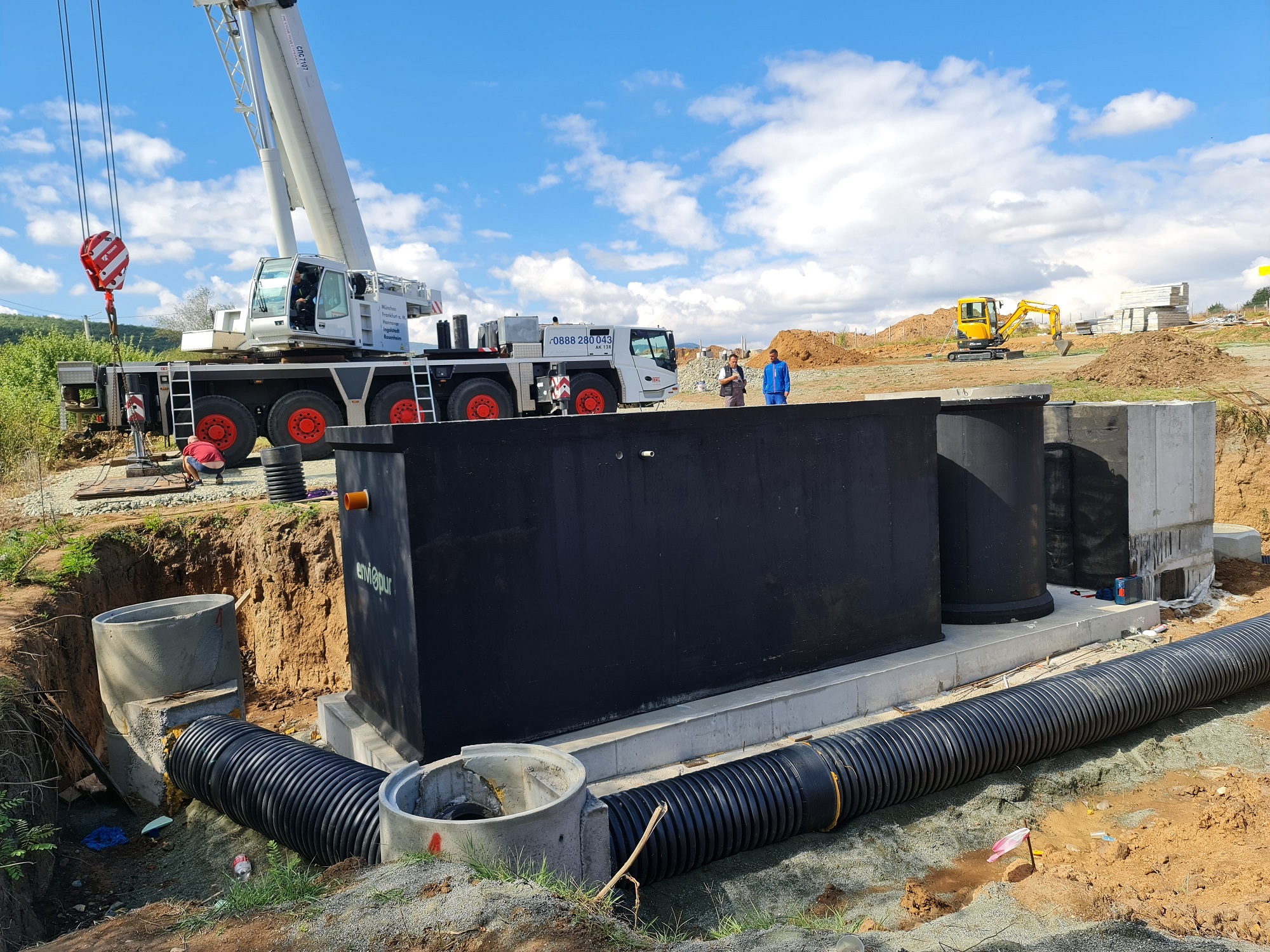 Container WWTP 150 PE Bulgaria