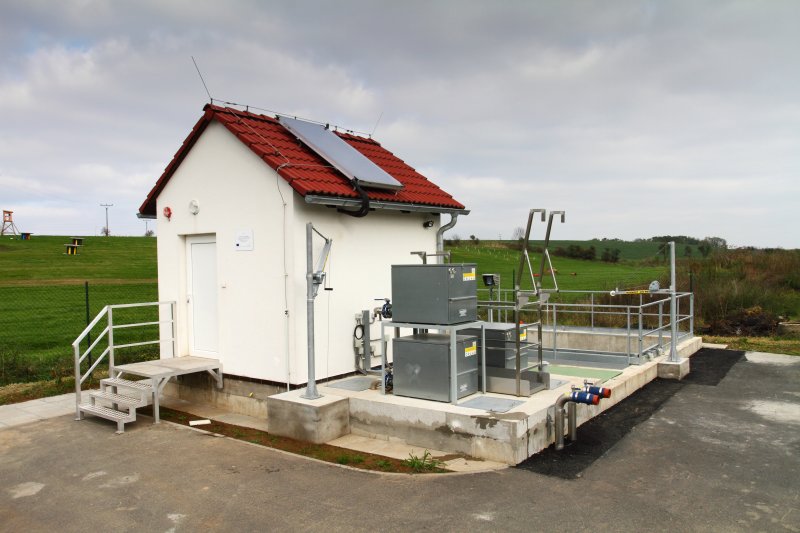 MBR WWTP Třebovle - 870 PE